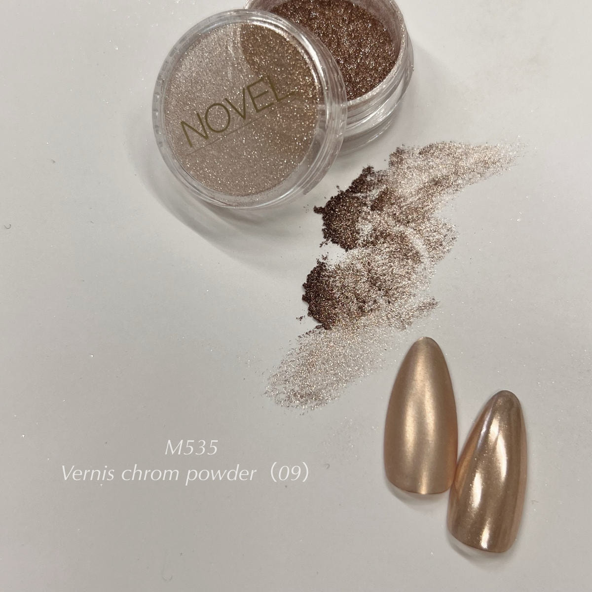 NOVEL（ノヴェル）M535 Vernis chrom powder（09）の卸・通販 | ビューティガレージ