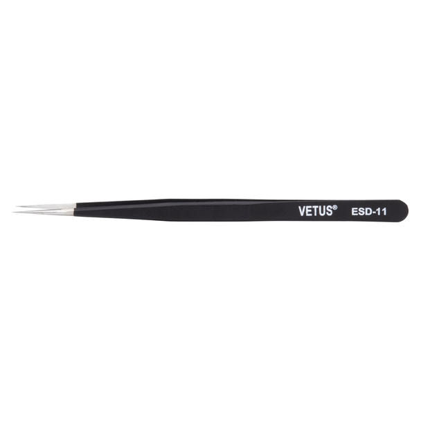 【VETUS】帯電防止ツイーザー[BLACK] ESD-11の卸・通販 | ビューティガレージ
