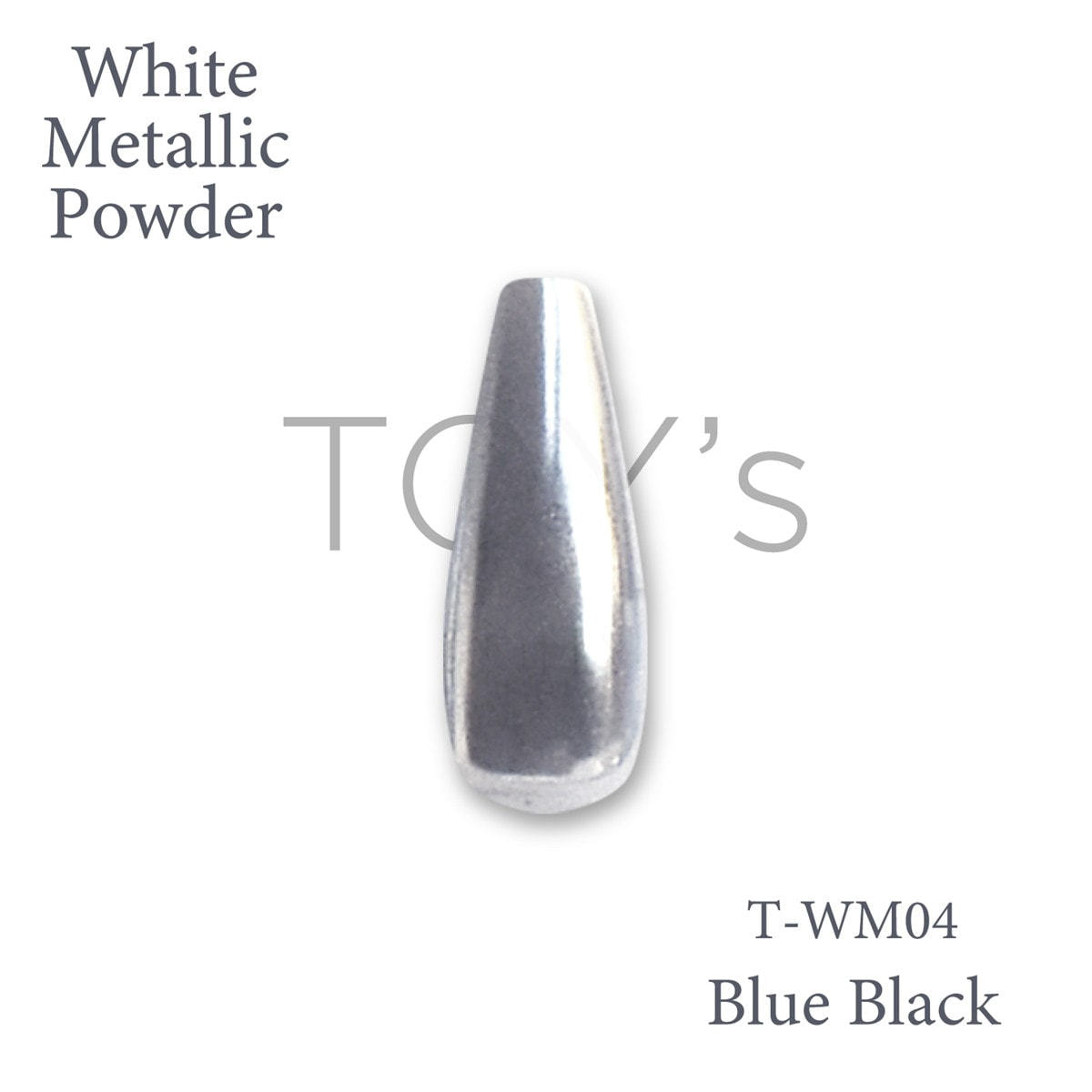 TOY’s × INITY ホワイトメタリックパウダー T-WM04 ブルーブラックの卸・通販 | ビューティガレージ