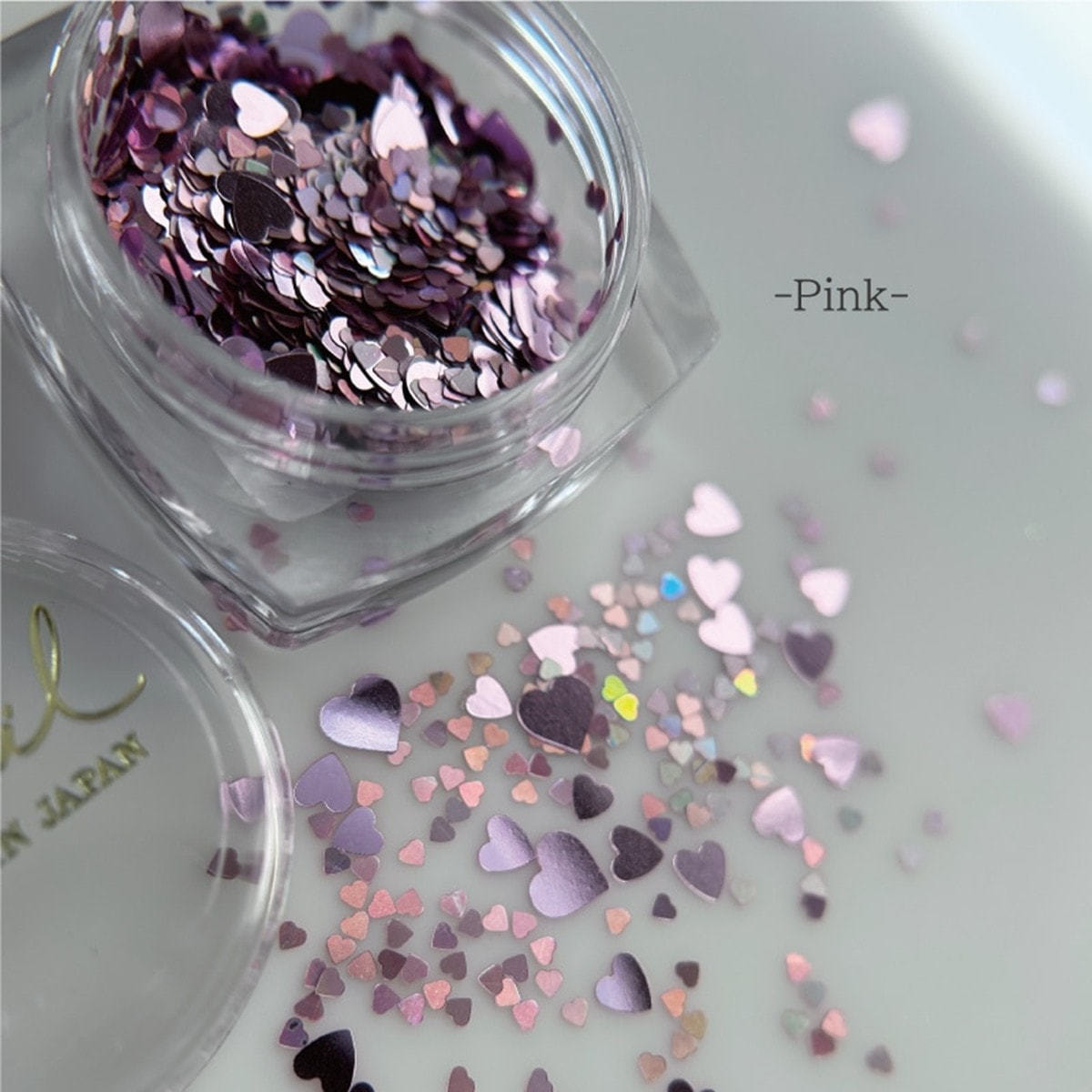 Bonnail ミックスサイズホロ ハート ピンクの卸・通販 | ビューティガレージ