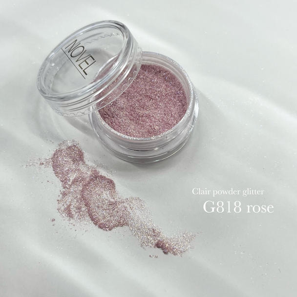 NOVEL（ノヴェル）G818 Clair powder glitter（rose）の卸・通販 | ビューティガレージ